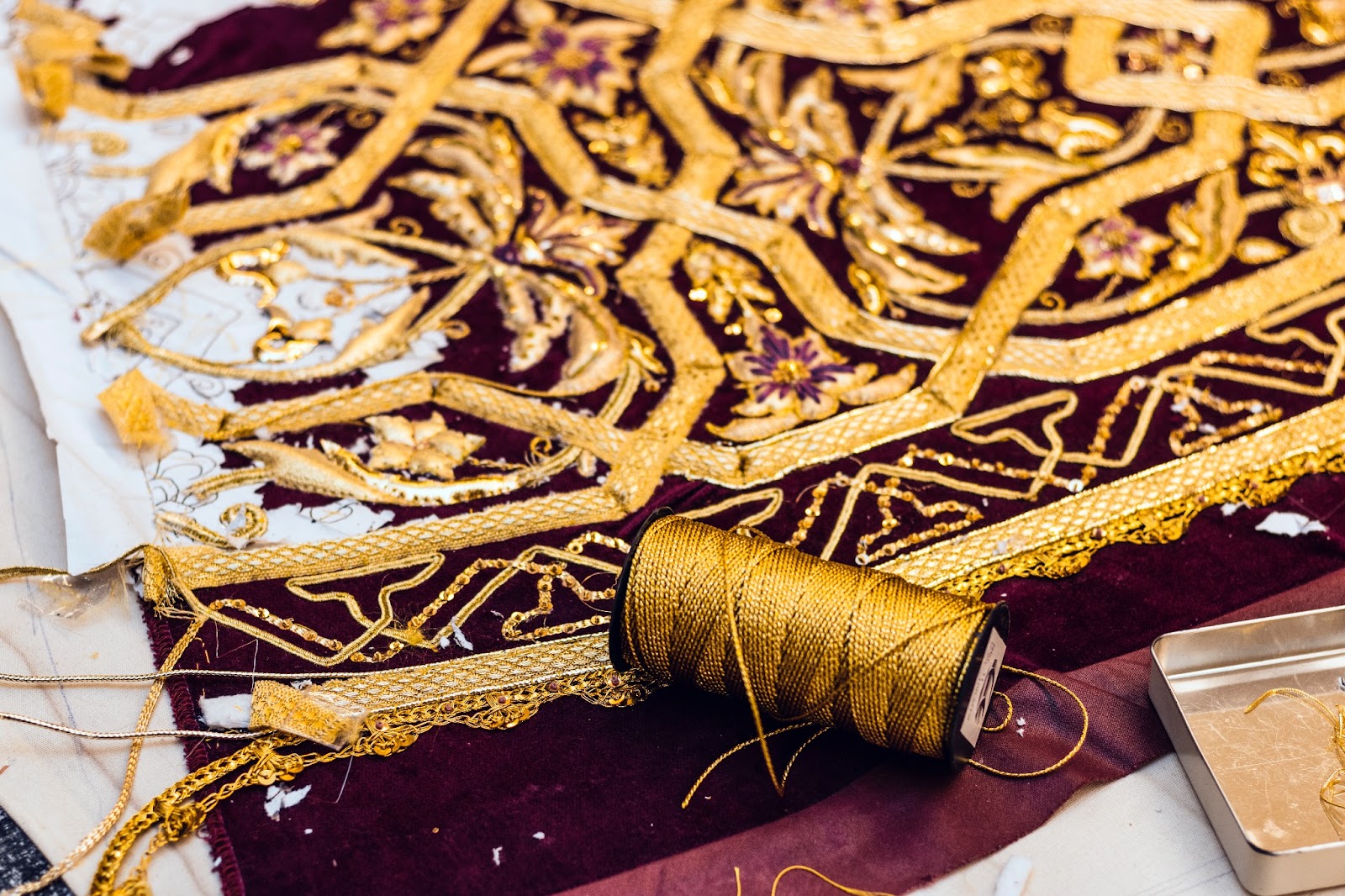 Gold Work, The Art Of Embroidery - EMB3