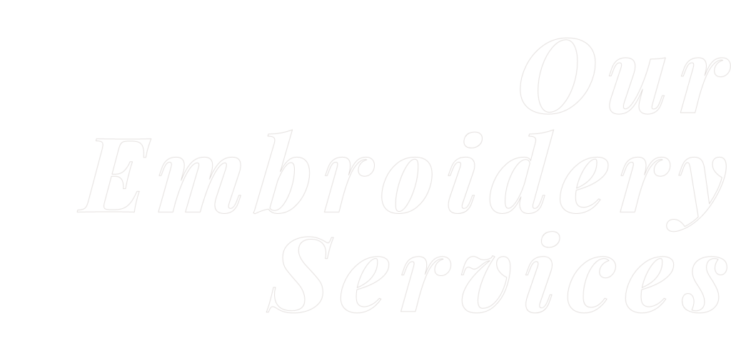 Embroidery Service Singapore - EMB3